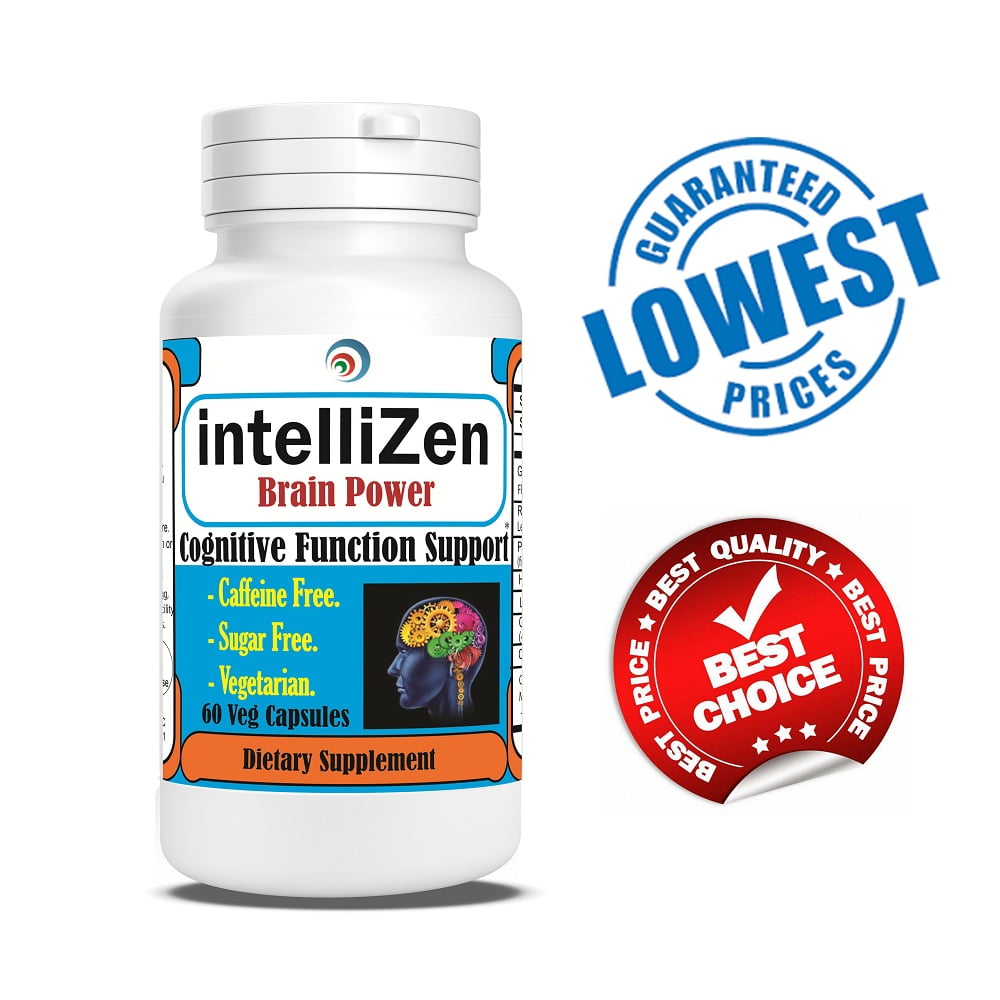 Intellizen Brain Supplement for Men & Women Improve Mental Clarity ...