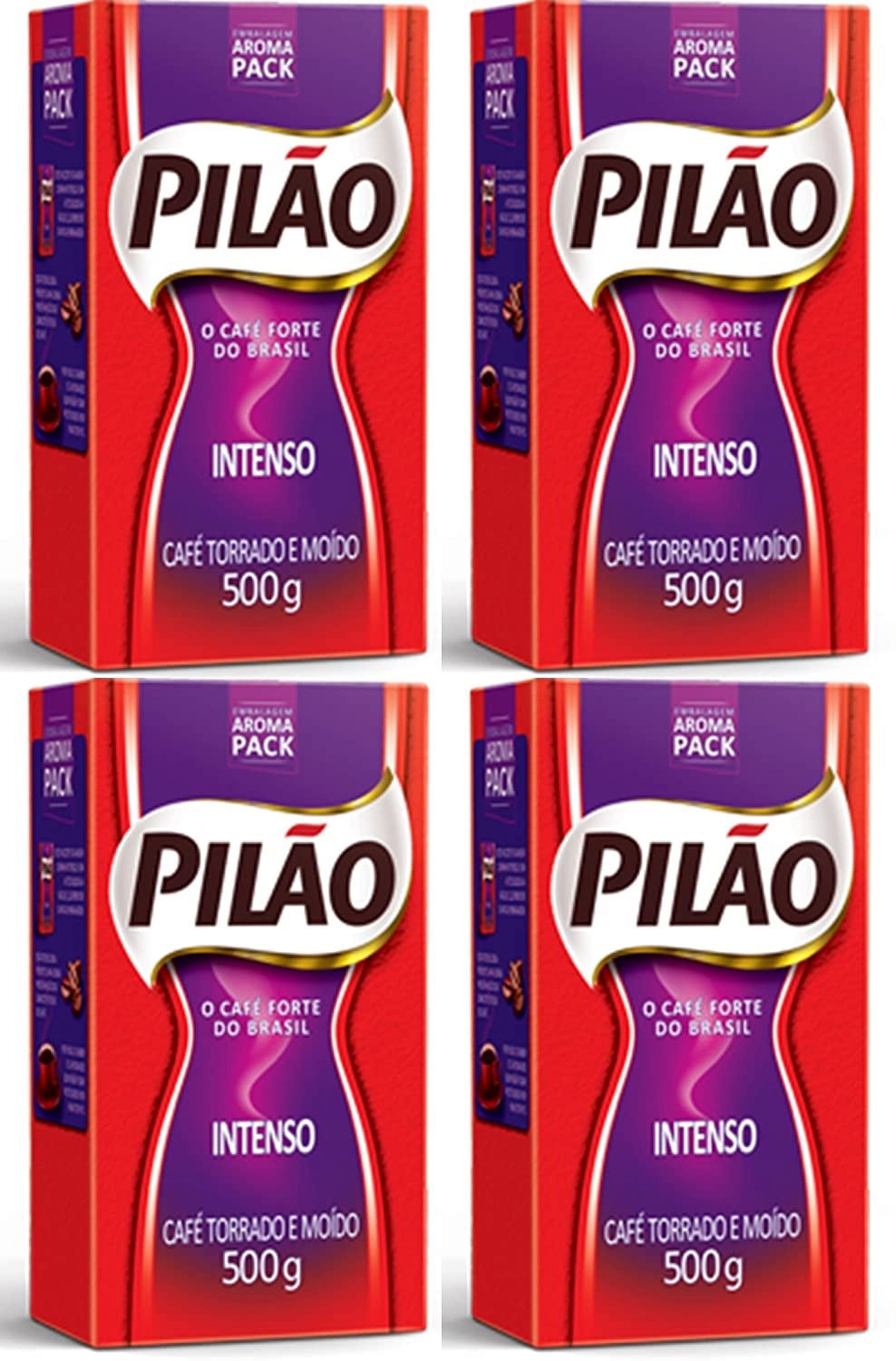 Intense Coffee Roasted and Ground oz Café Torrado e Moído 500g, 17.6 ...