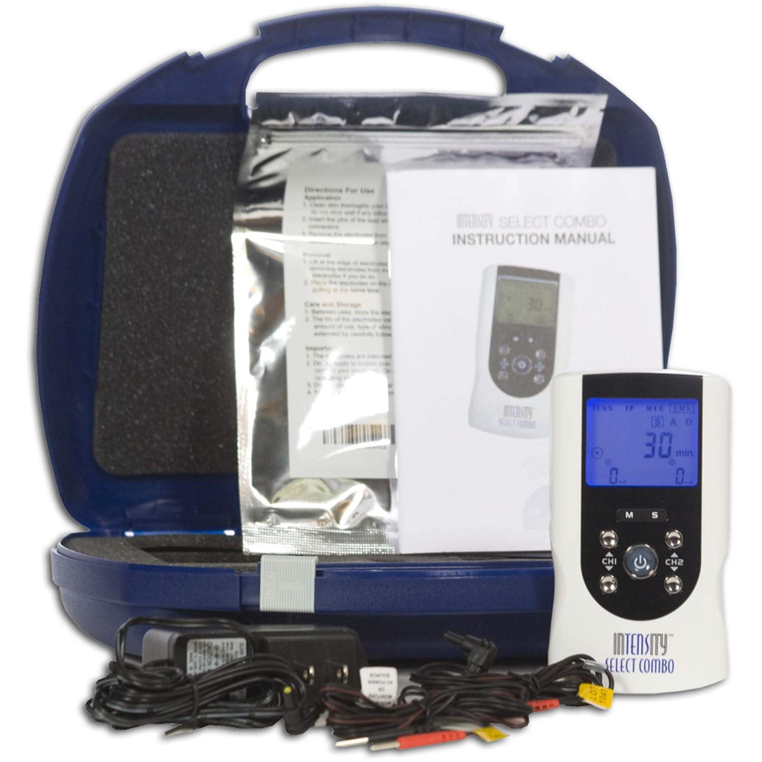 Intensity Electrotherapy Relief Pain Muscle Chronic Nerve TENS EMF IF ...