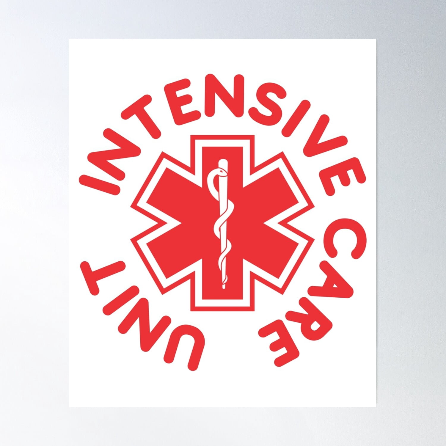 Intensive Care Unit - Healthcare Heroes Themed Design For Medical ...