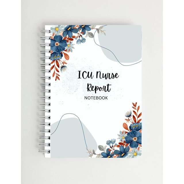 Intensive Care Unit (ICU) Nurse Report Notebook - Walmart Business Supplies