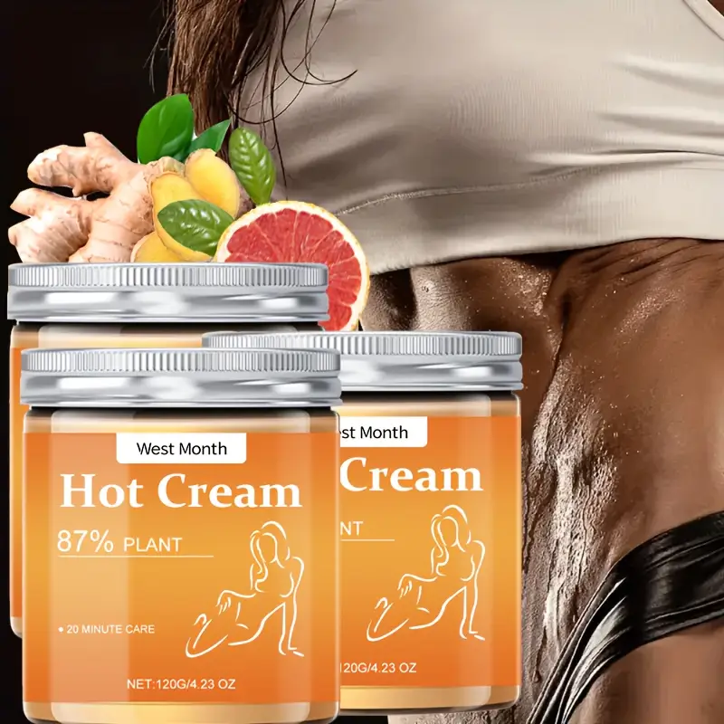 Intensive Firming Hot Cream - Turmeric Vitamin C Hot Sweat Moisturizer ...