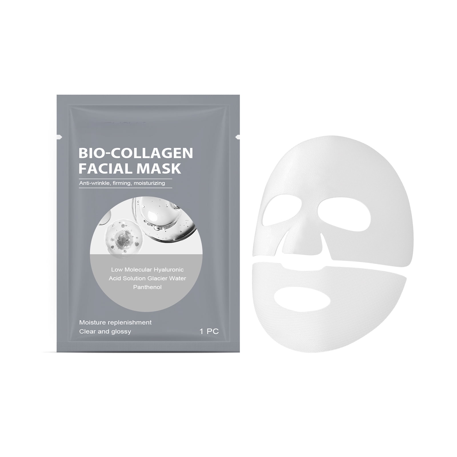 Intensive Hydrating Facial Mask with Hyaluronic Acid Serum for Dry ...
