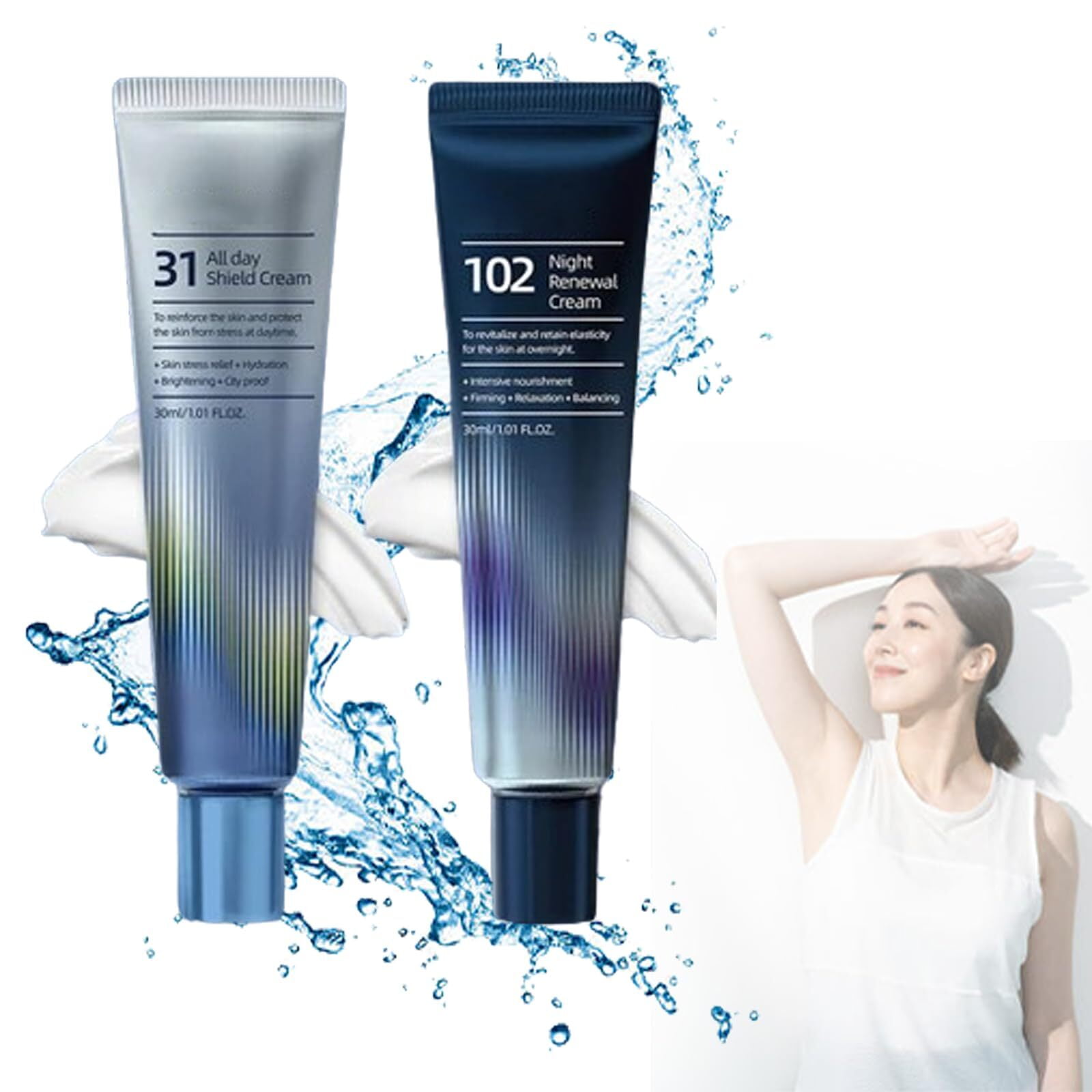 Intensive Skin Care (All Day & Night) 2-Pack All-Weather Day And Night ...