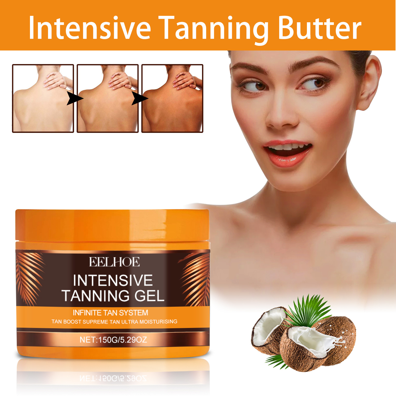 Intensive Tanning Gel, 150 ml Tan Enhancers & Accelerators, Tan ...