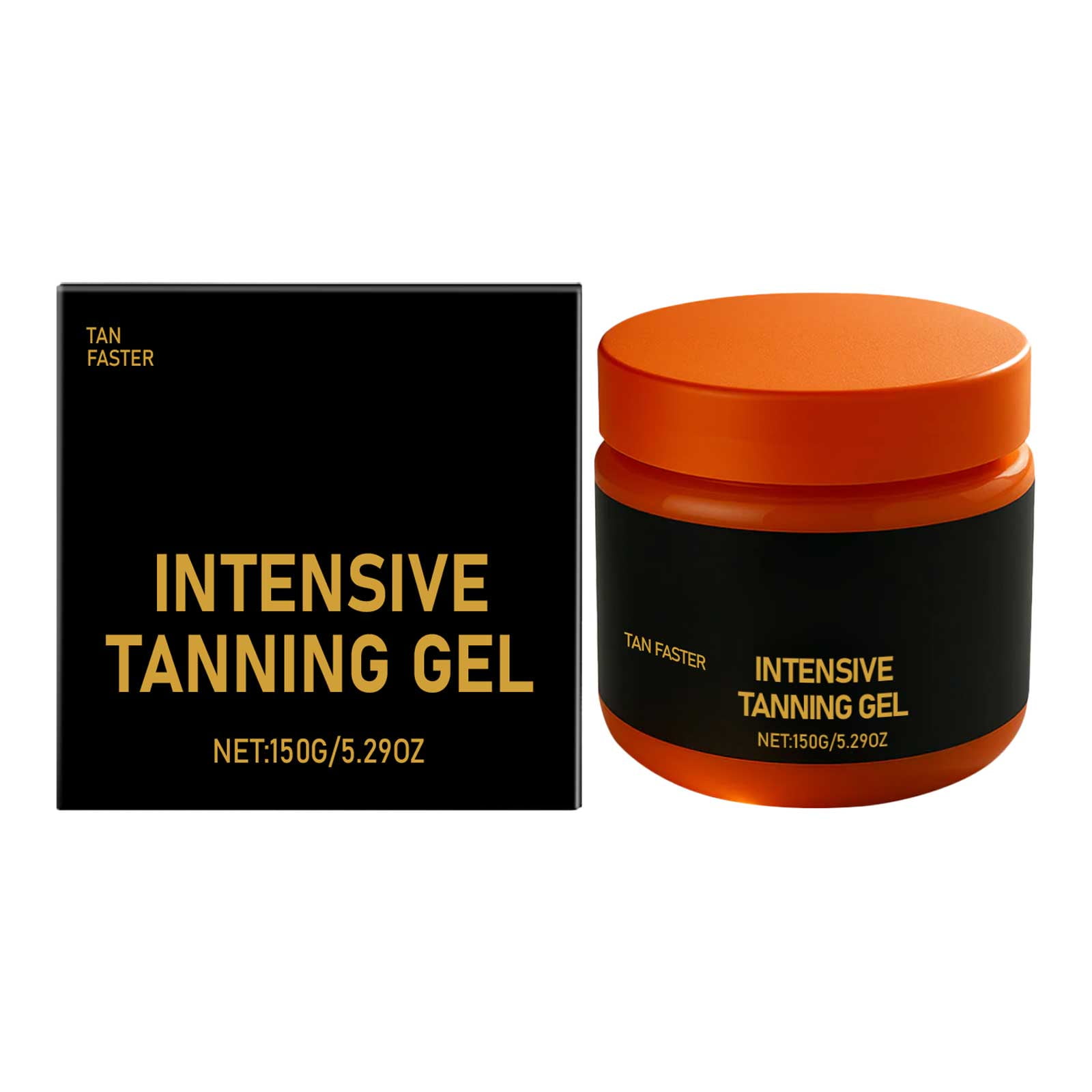 Intensive Tanning Gel, Carrot Oil Self-Tanner, Cream Bronzer Tanning ...