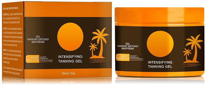 Intensive Tanning Gel, Natural Tanning Accelerator Cream Gel, Hydrating ...