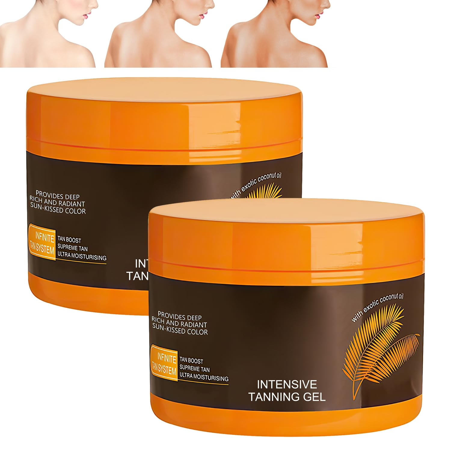 Intensive Tanning Gel, Natural Tanning Accelerator Lotion， Brown Tanning Gel, Natural Tanning ...