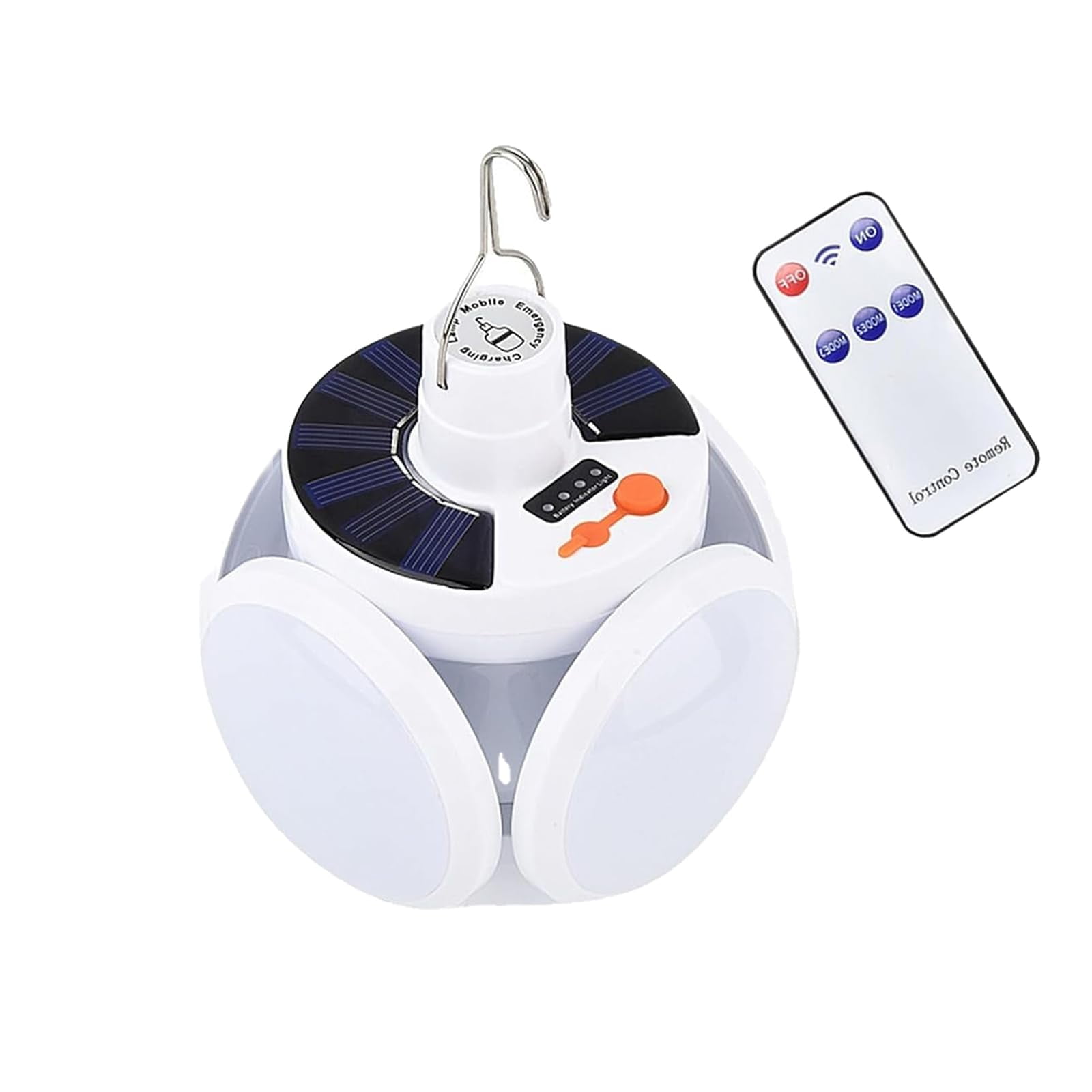 Intensiveput 2 in 1 Folding Solar Lamp, Solar Lantern Lamp Camping ...