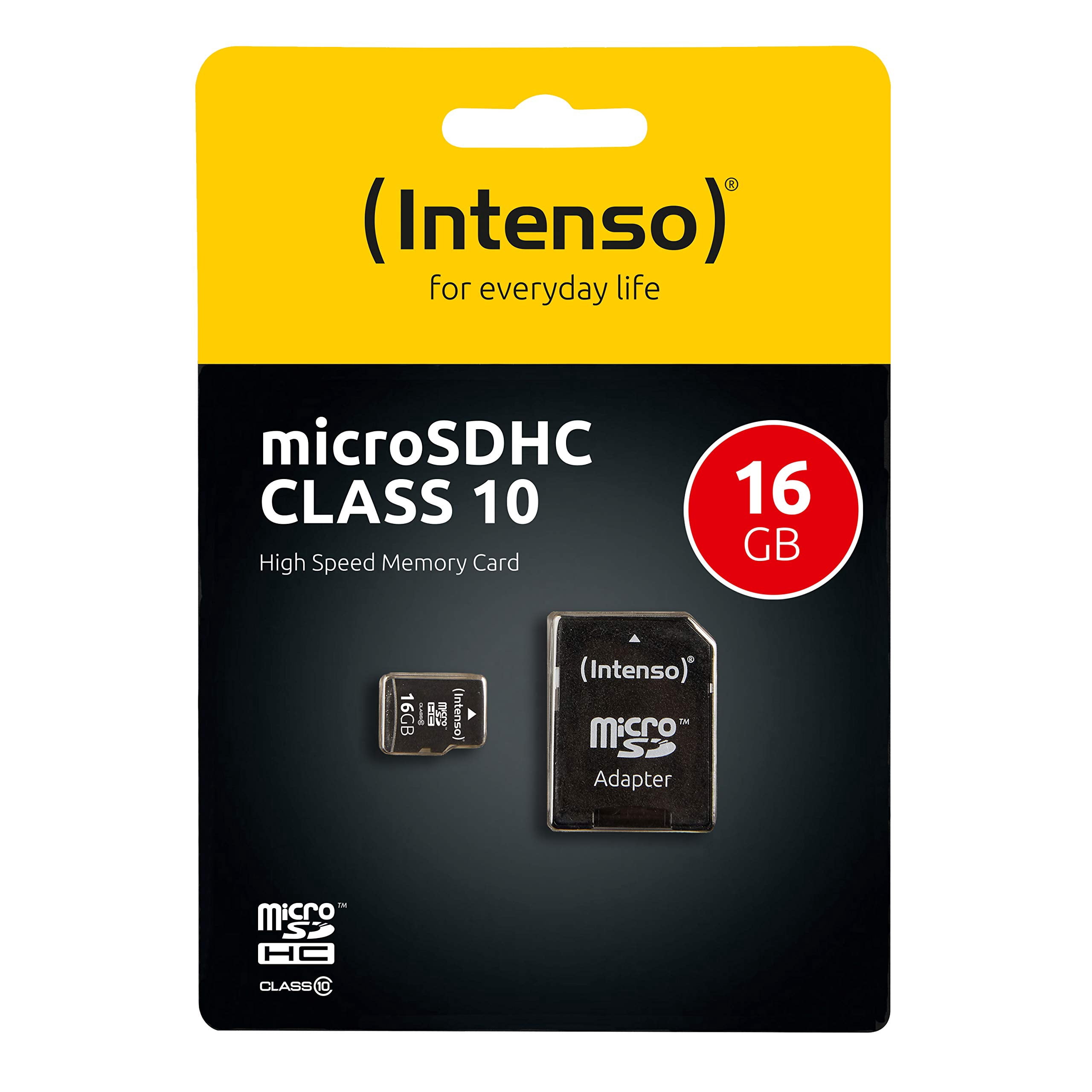 Intenso 16 GB Class 10 microSDHC - Walmart.com