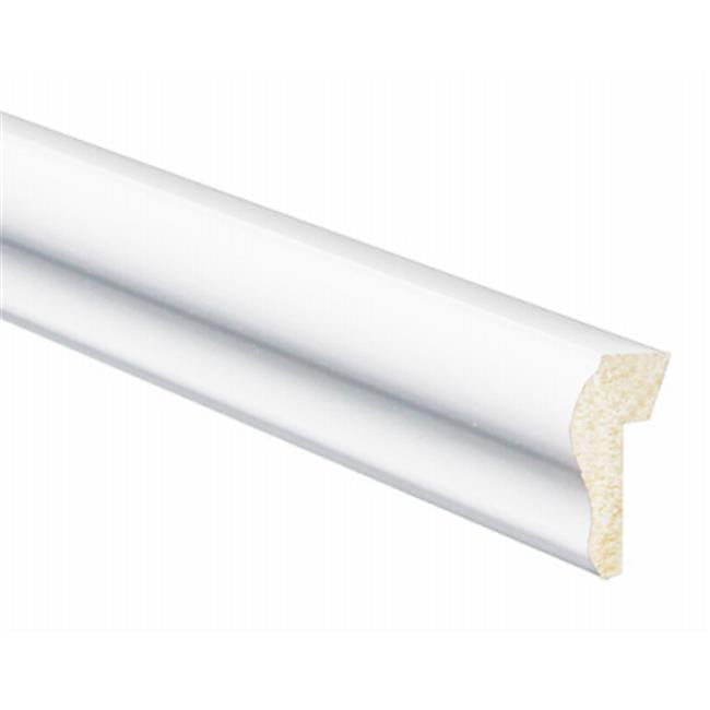 Inteplast Building 8 ft. White OG Cap Molding - Walmart.com