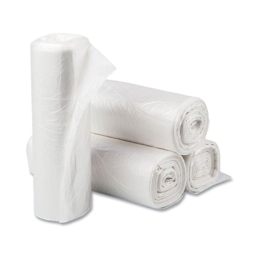 Inteplast Group Heavy Duty Industrial Plastic Garbage Liner, 10gal, 24 ...