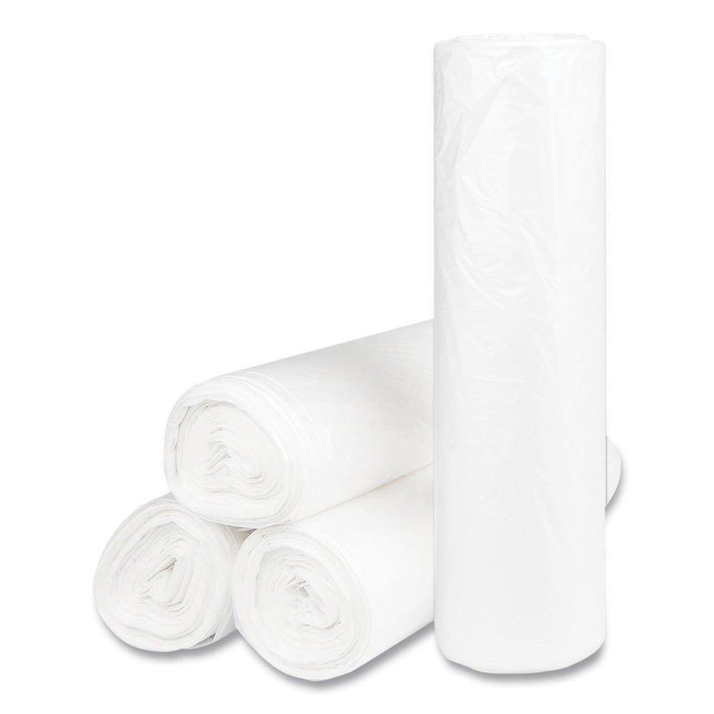 Commercial Can Liners, 55-60gal, 43 X 48, 14 Microns, Natural, 200 ...