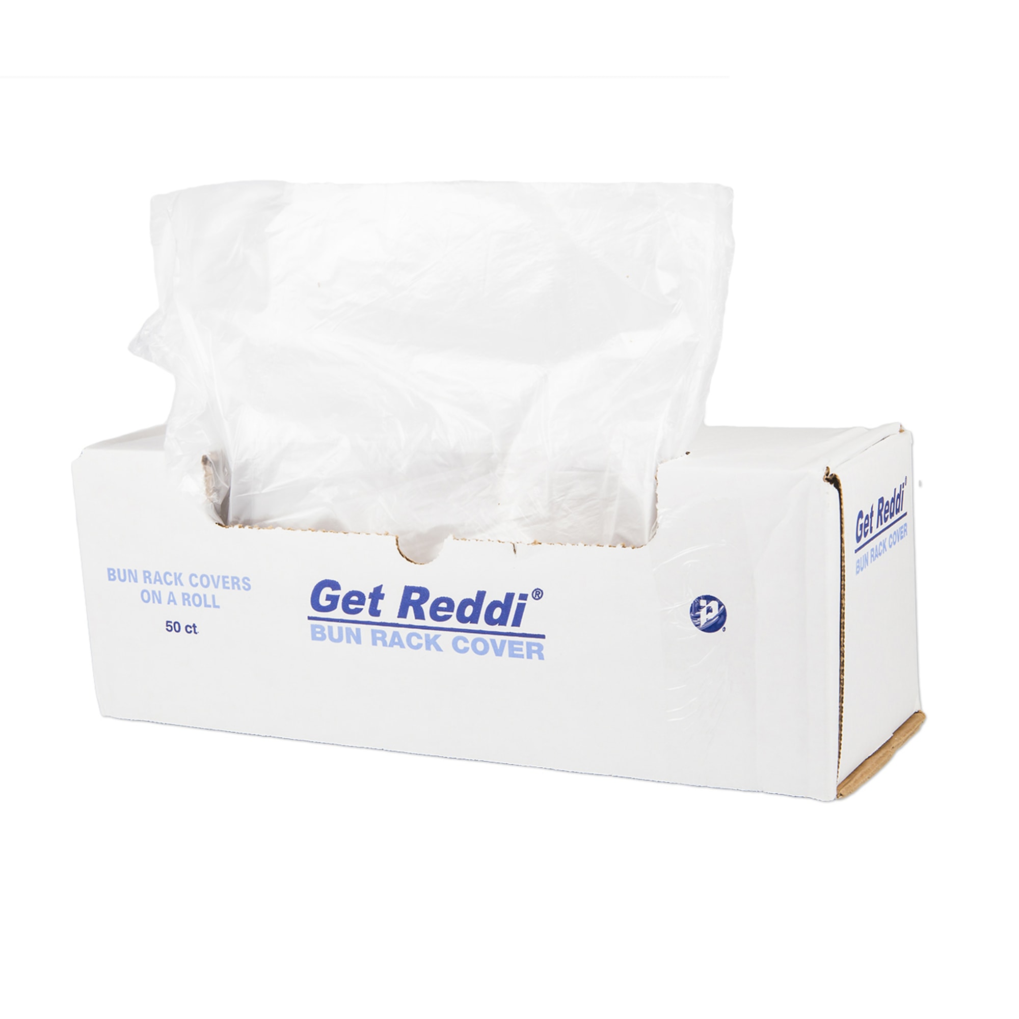 Inteplast HD Bun Rack Covers, 52" x 80", Natural, Pack Of 50 Covers ...