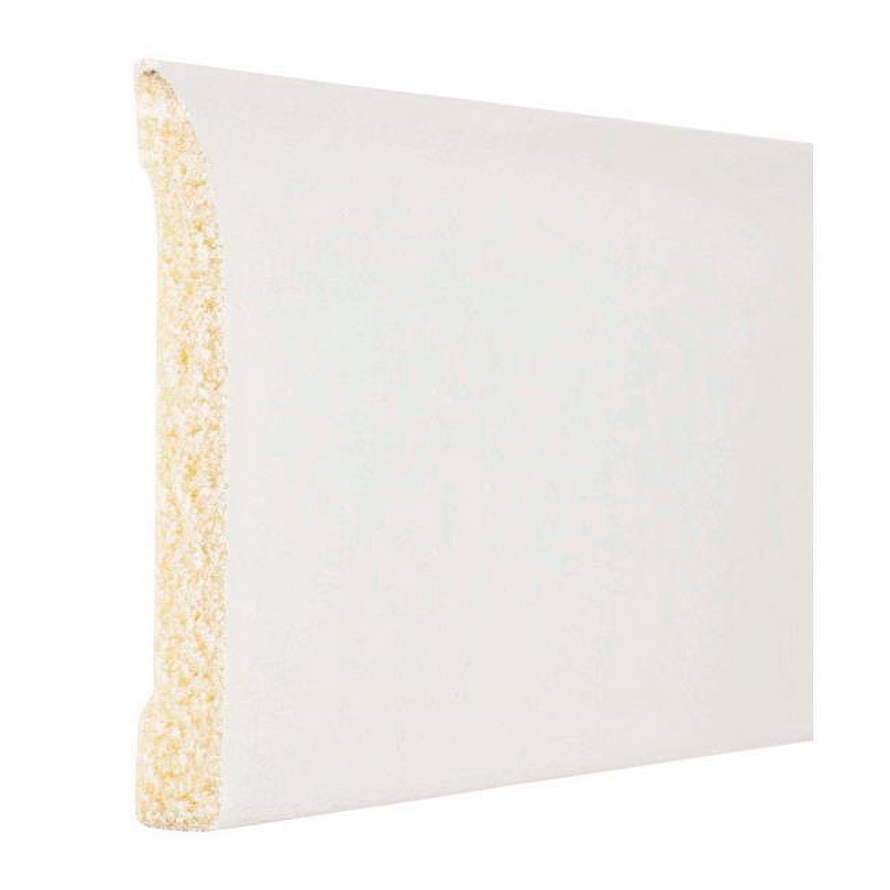 Inteplast Moulding 5659016 0.43 in. x 8 ft. Prefinished White ...