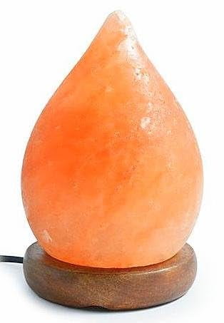 Inteq Himalayan Rock Salt Tear Dew Rain Drop Shape Lamp for Prosperity ...