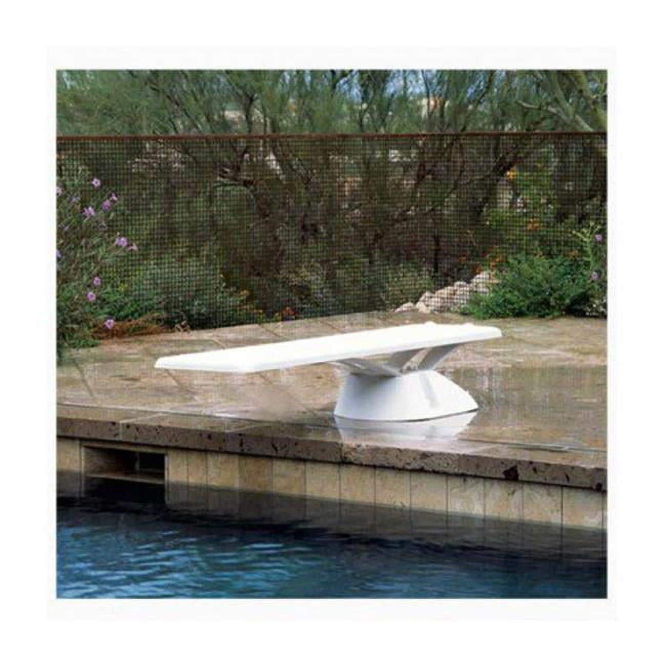 Inter-Fab EDGEBASE9 6 & 8 ft. Edge Diving Base, Light Gray - Walmart.com