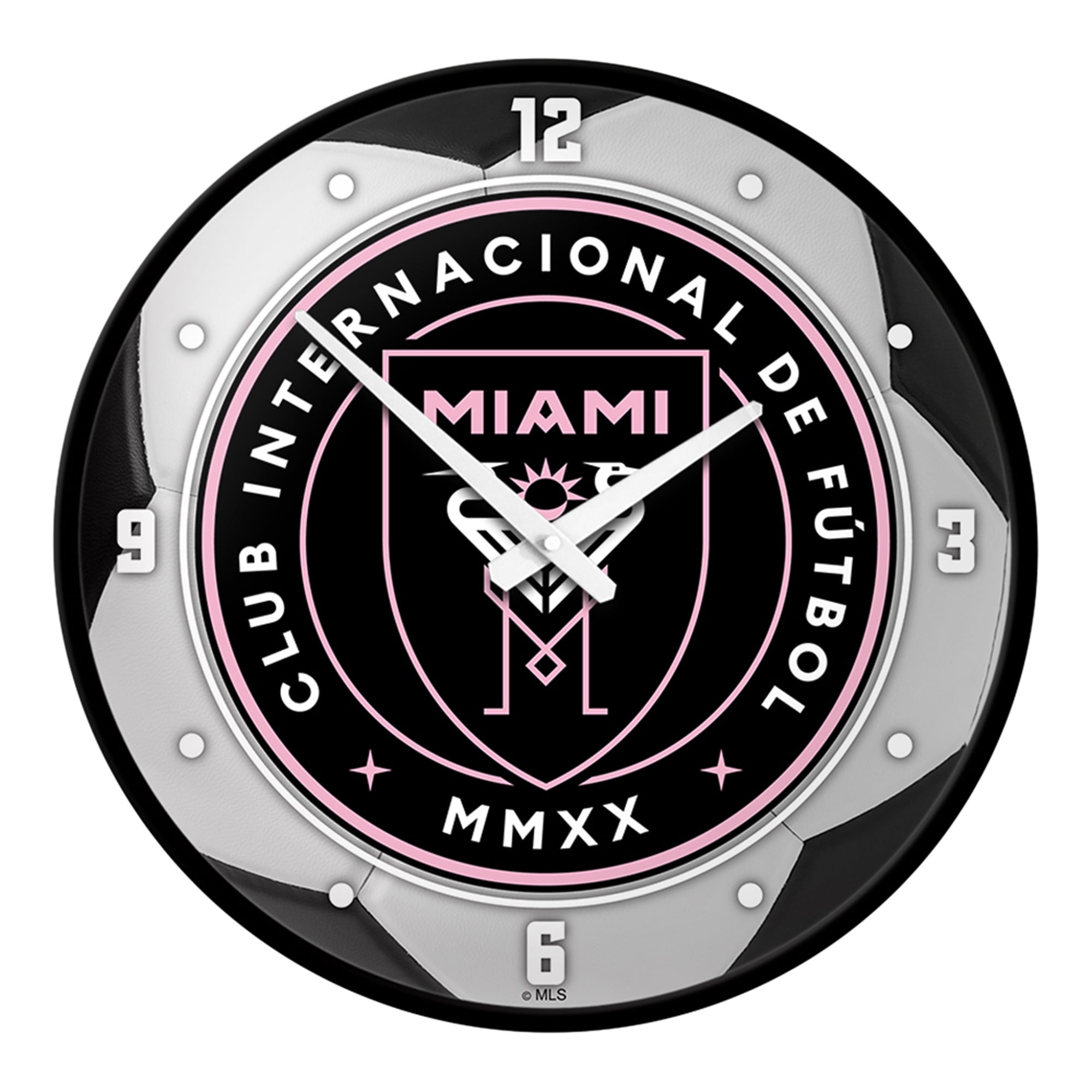Inter Miami CF 17.5" Modern Disc Wall Clock - Walmart.com