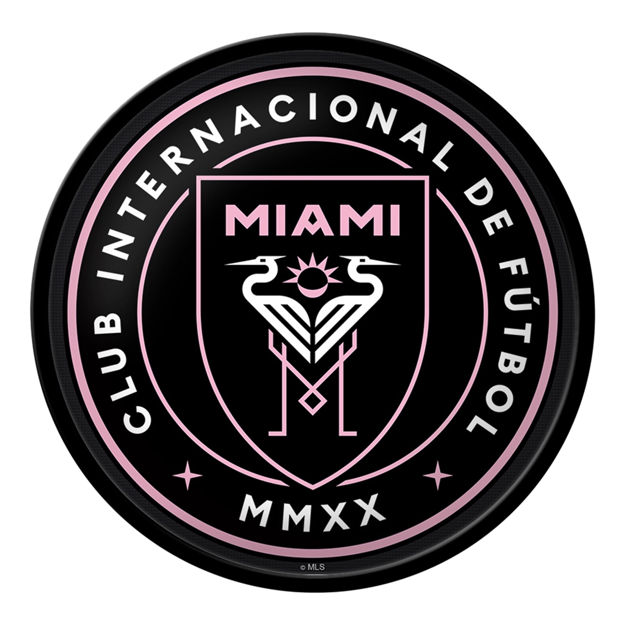 Inter Miami CF 17.5" Modern Disc Wall Sign - Walmart.com