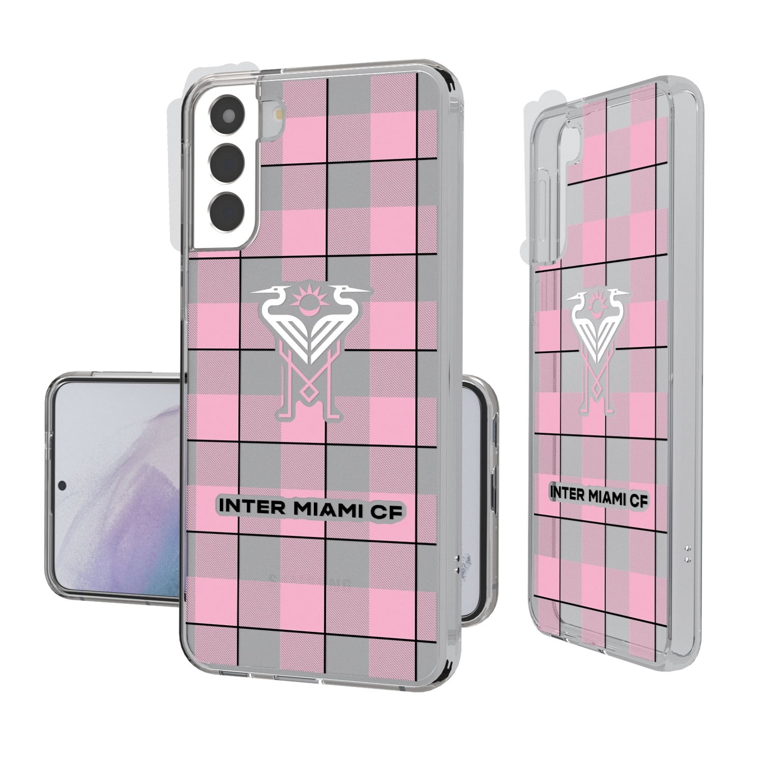 Inter Miami CF Galaxy Plaid Clear Case - Walmart.com