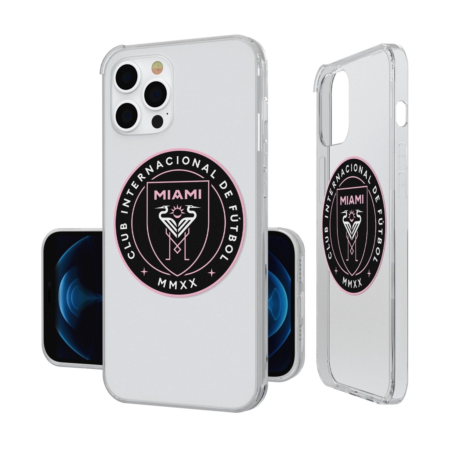 Inter Miami CF iPhone Insignia Design Clear Case - Walmart.com