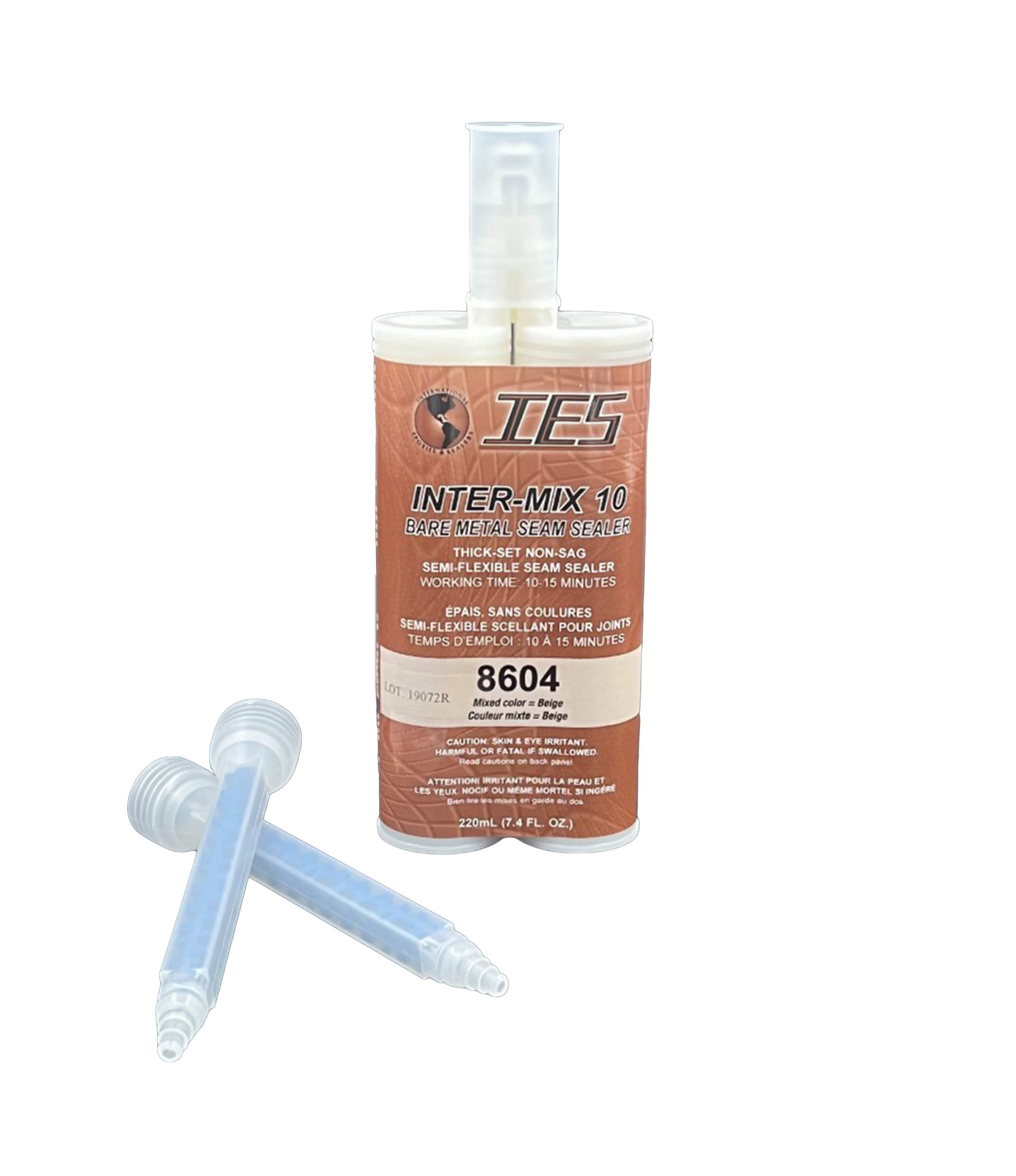 8604 Inter-Mix 10 Bare Metal Seam Sealer Beige (220ml) - Walmart.com
