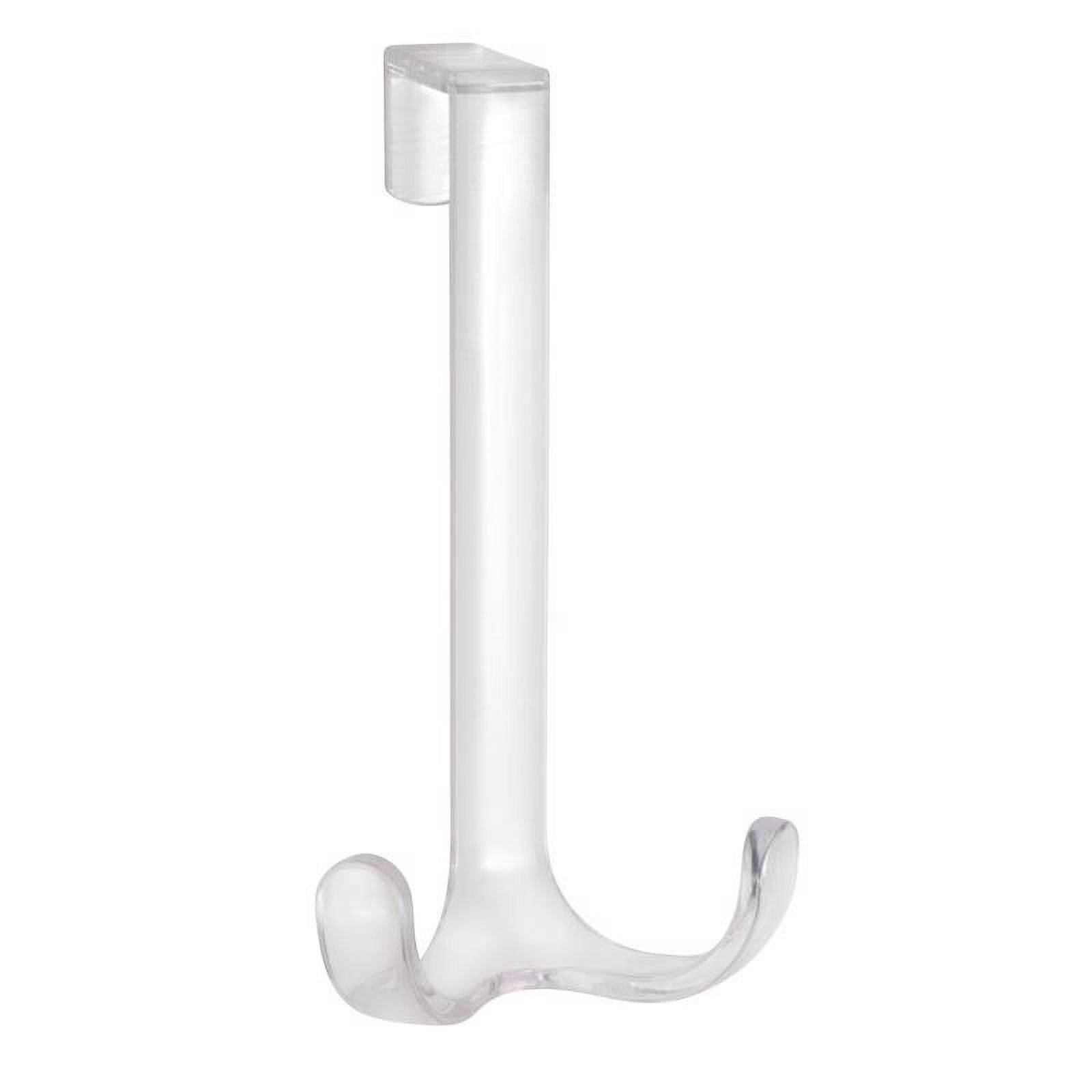 InterDesign 7 in. H X 4 in. W X 4 in. L Clear Hook - Walmart.com