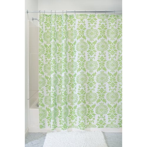 InterDesign Damask Fabric Shower Curtain - Walmart.com