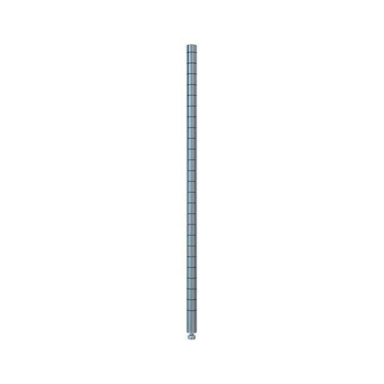 InterMetro 54-1/2 in. L x 1 in. W Silver Steel Shelf Post - Walmart.com