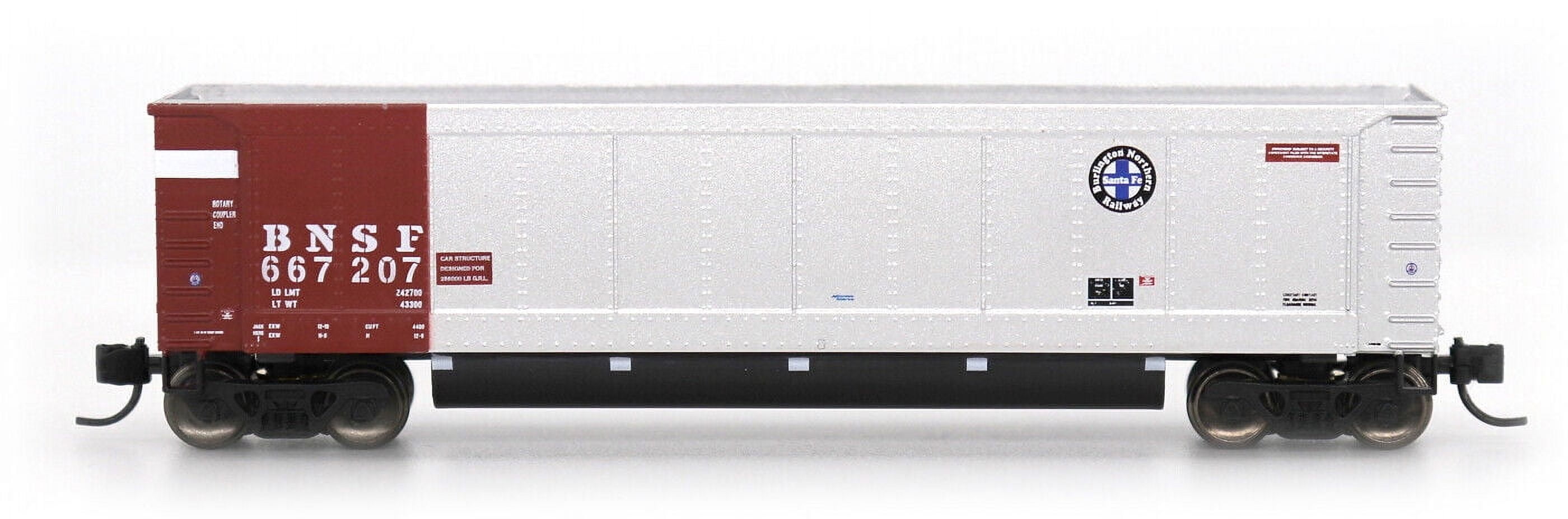 InterMountain N Scale 6403003 BNSF Brown Aeroflo Coal Gondola 6-Pack ...