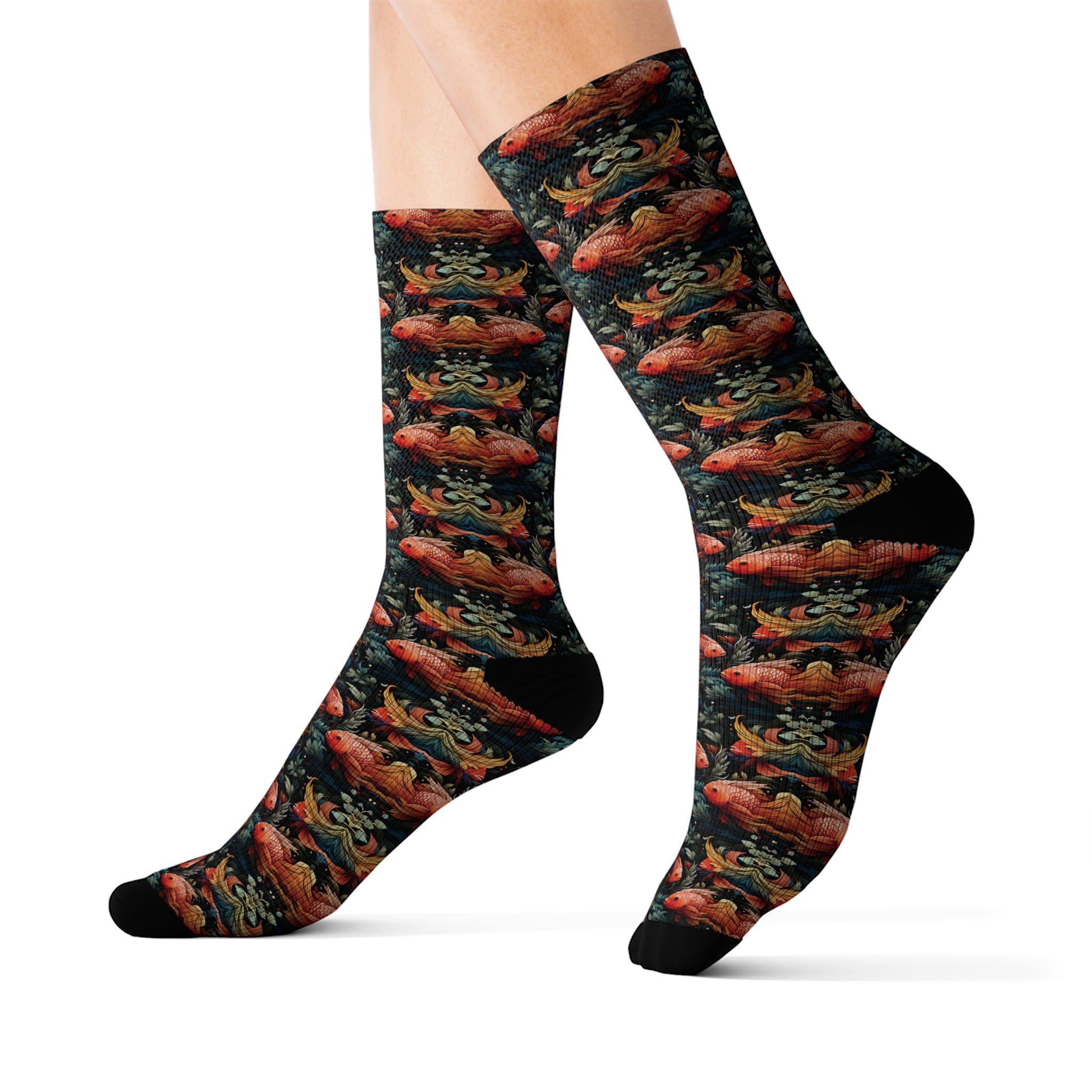 InterPETation Abyssal Luminara Men's Socks in Multi-Color - Walmart.com
