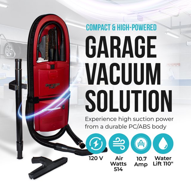 InterVac Garage Vacuum Cleaner for Workshop, 1 Gallon Garage Vacuum ...