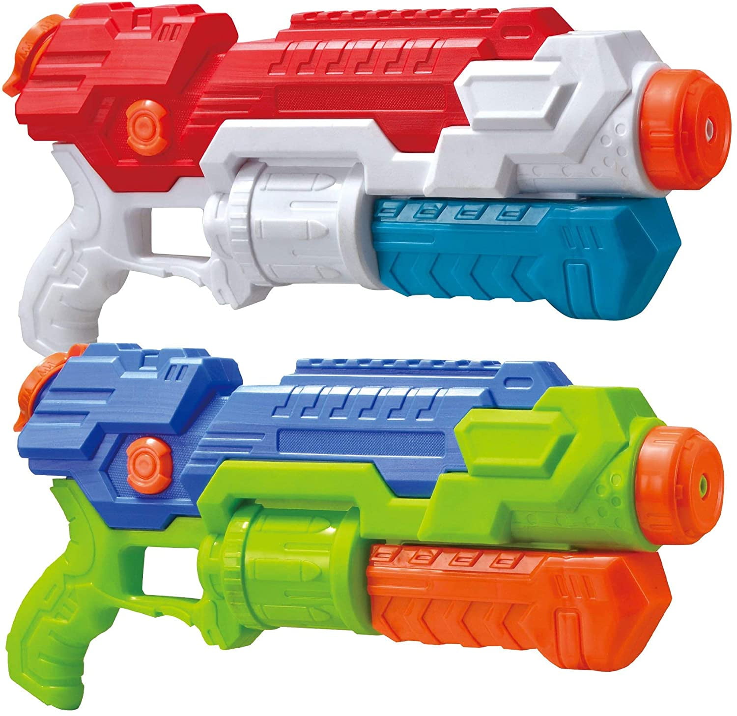Intera 2 Pack Powerful Pump Super Water Blaster: High Capacity, Shoots ...