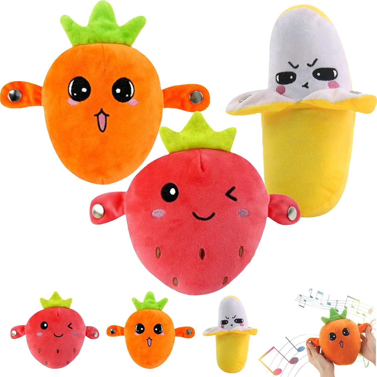 Intera Ctive Sensor Music Doll with Piano Musical Sensing Ears ...