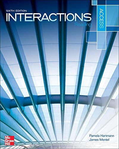 Pre-Owned Interactions Access Reading Student Book (Paperback) 007801963X 9780078019630 ...