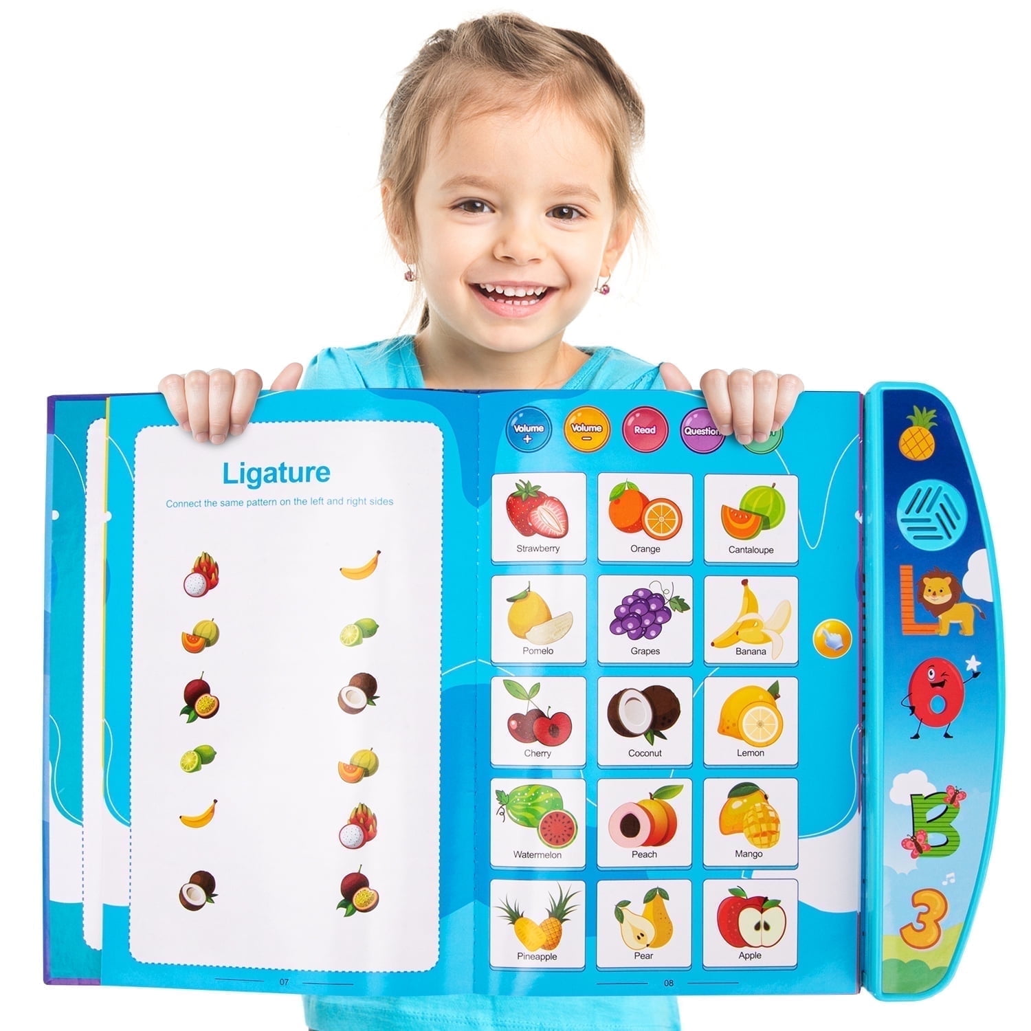Xueyu Baby ABC Toddler Education, Interactive Alphabet Phonetics Sound ...