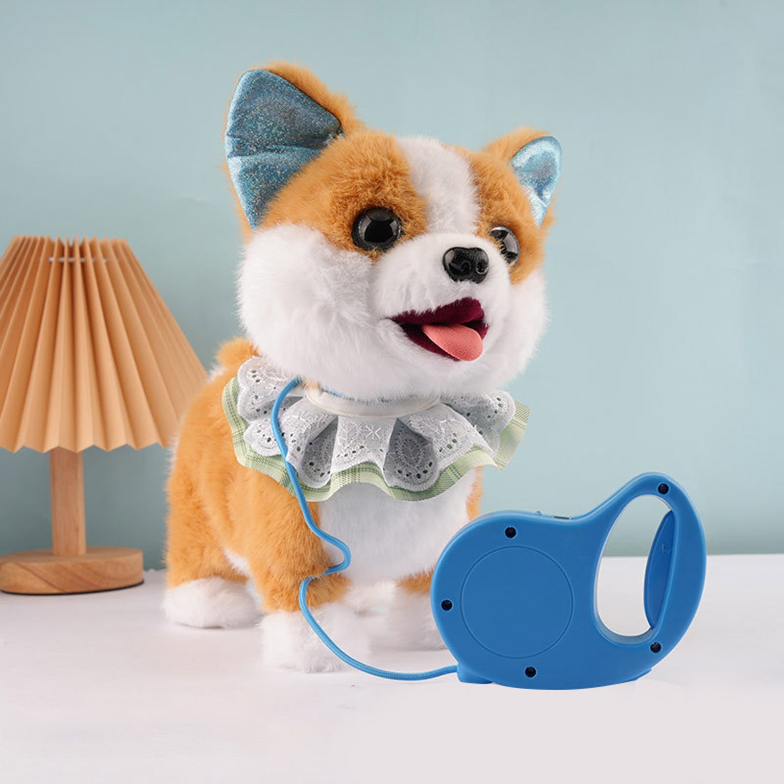 Interactive Animal Toy with Motion Sound Effects Realistic Soft Cuddly ...
