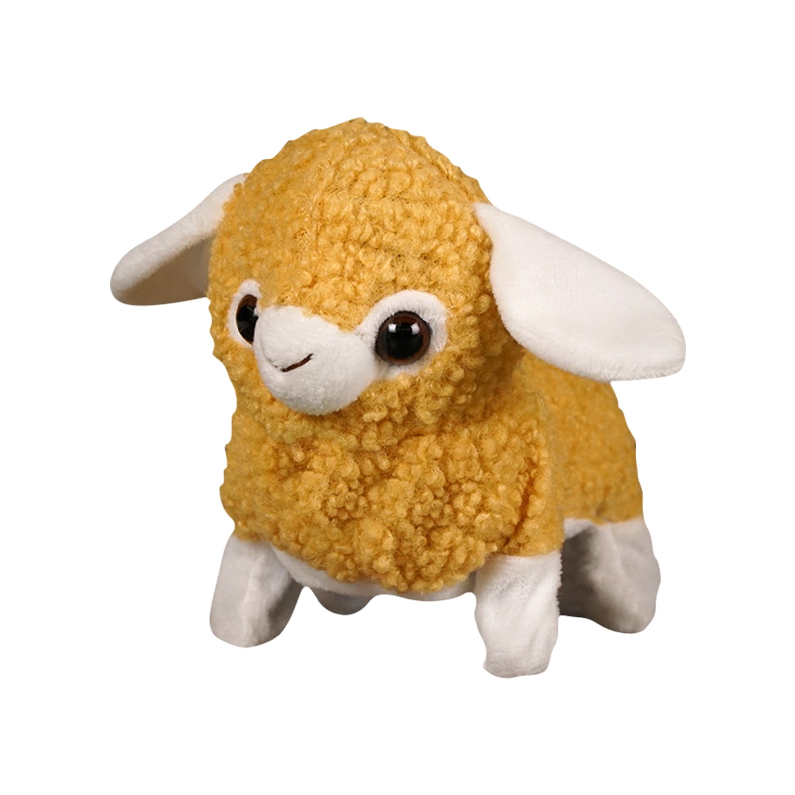 Interactive Animated Pet Lamb Toy for Kids - Soft Realistic Stuffed ...