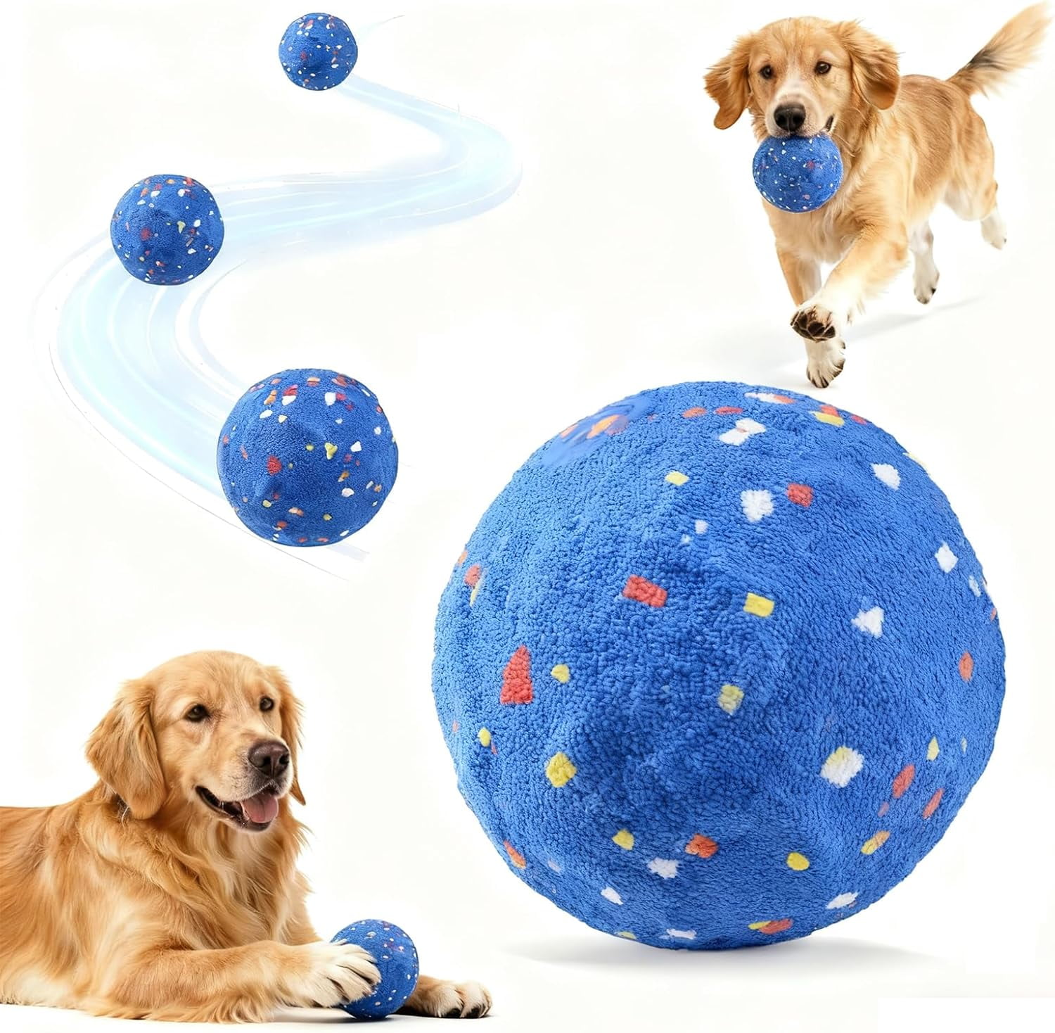 Interactive , Automatic Moving Bouncing and Interactive Ball, Pet-Safe ...