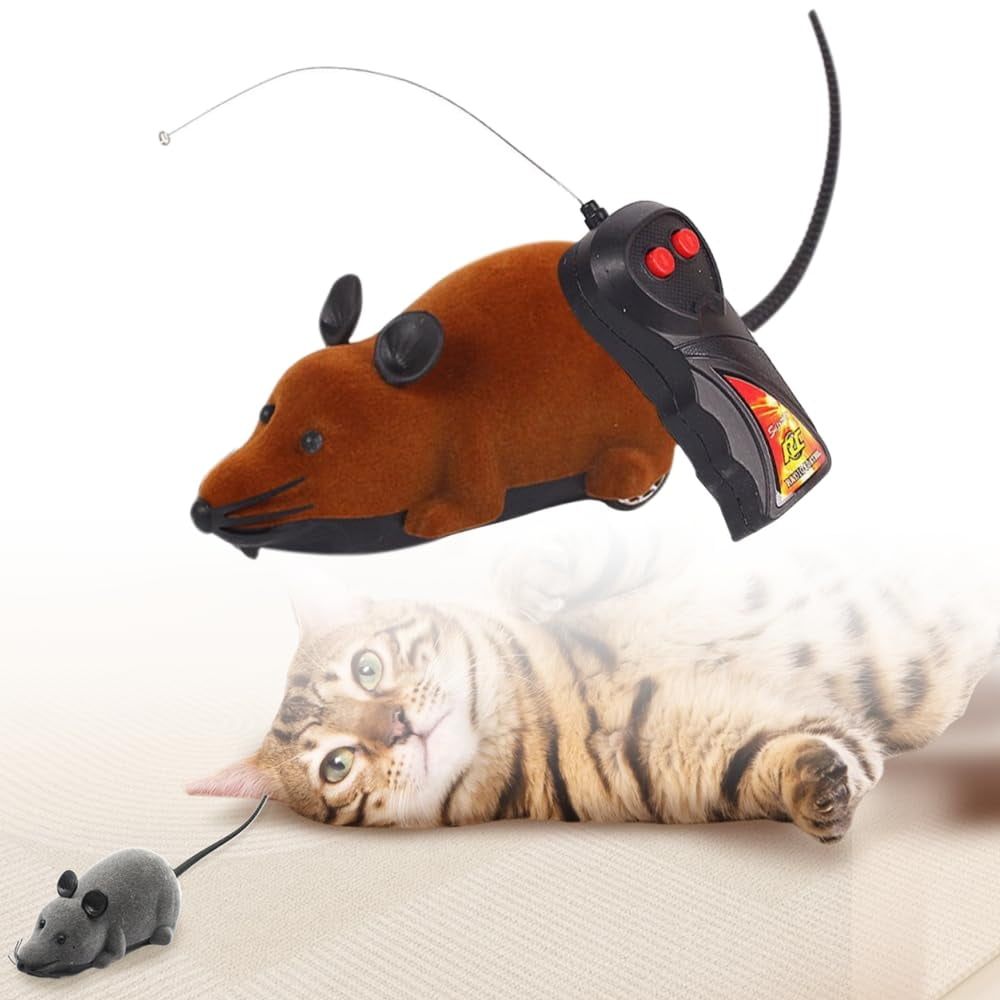 Interactive Automatic Moving Mouse Toys with Squeaky Sound, 2025 New ...