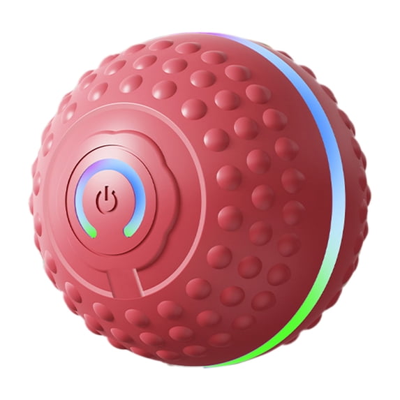 Interactive Automatic Rolling Dog Toy with LED Light Smart Self Moving ...