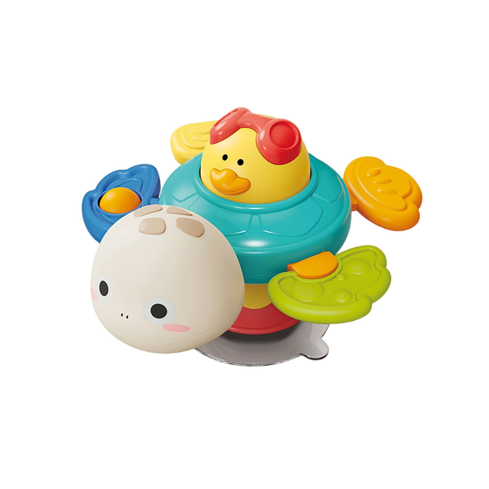 Interactive Baby Bath Toy with Rotating Duck and Turtle Design ...