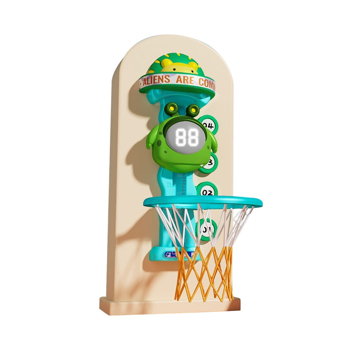 Interactive Basketball Hoop Toy For Kids With LED Score Counter Voice ...