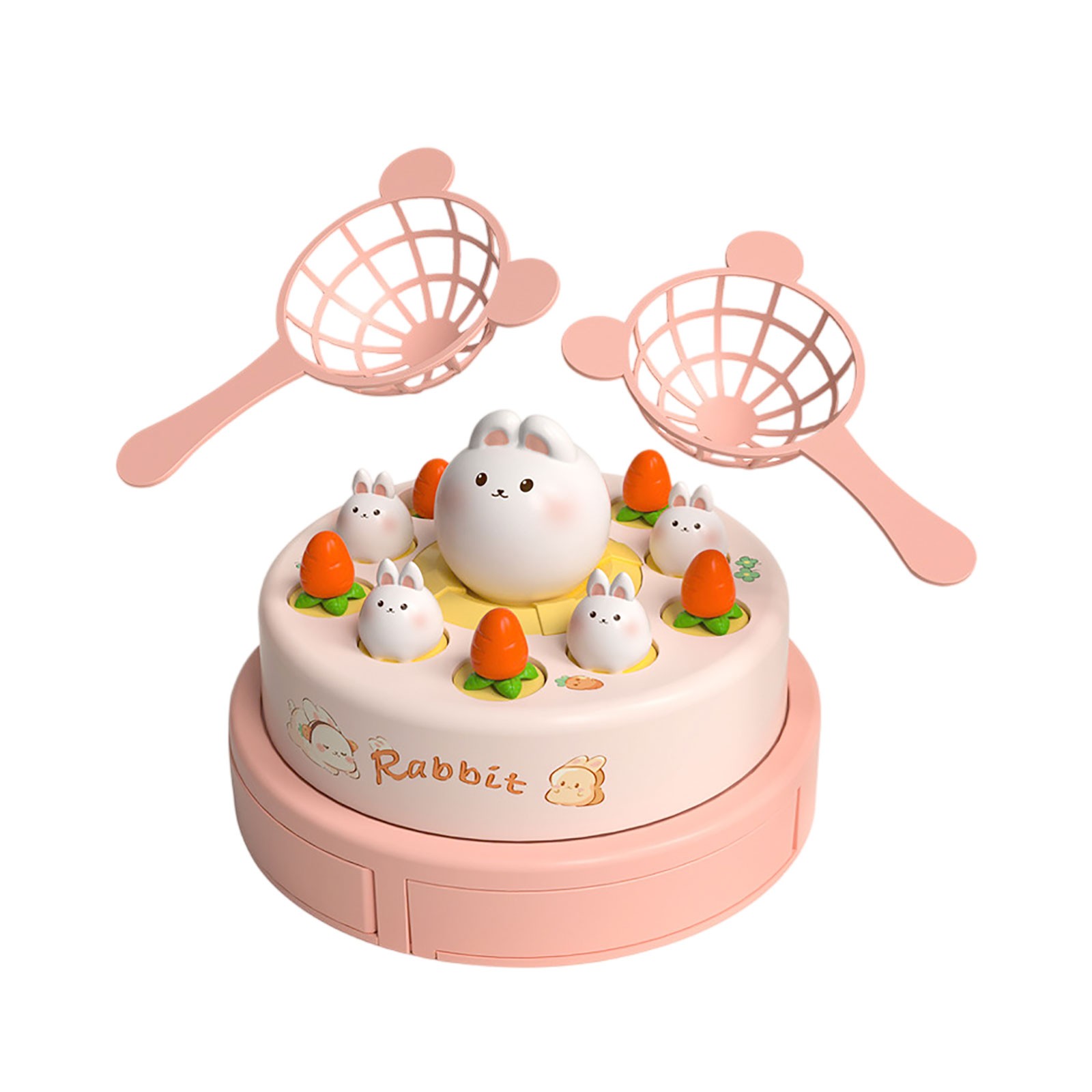 Interactive Bunny Catching Toy Game for Kids, Whack-a-Mole Style ...