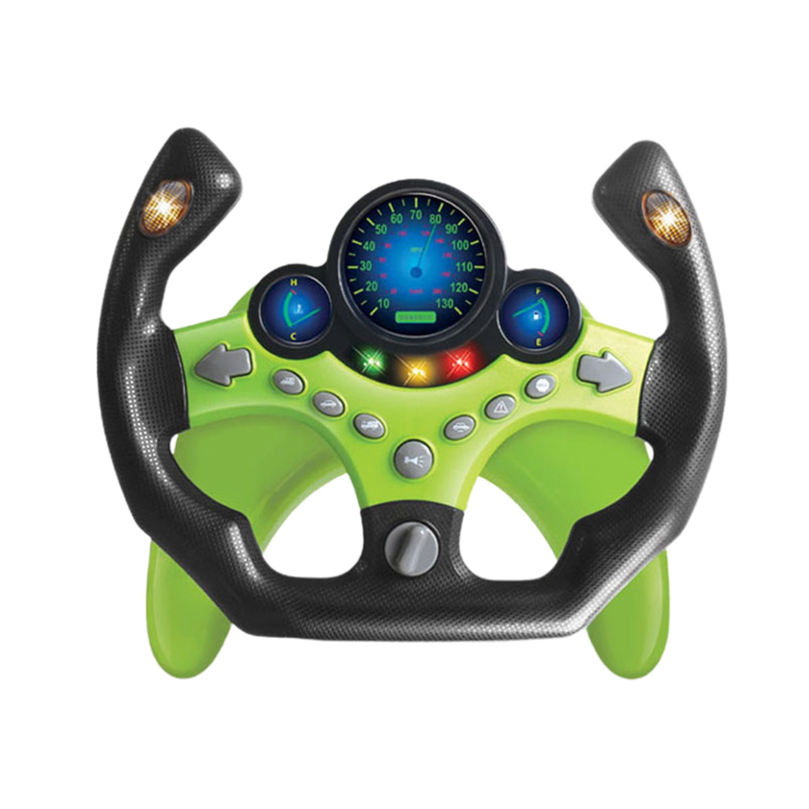 Interactive Car Simulation Steering Wheel | LED Light & Sound Effects | Educational Vehicle ...