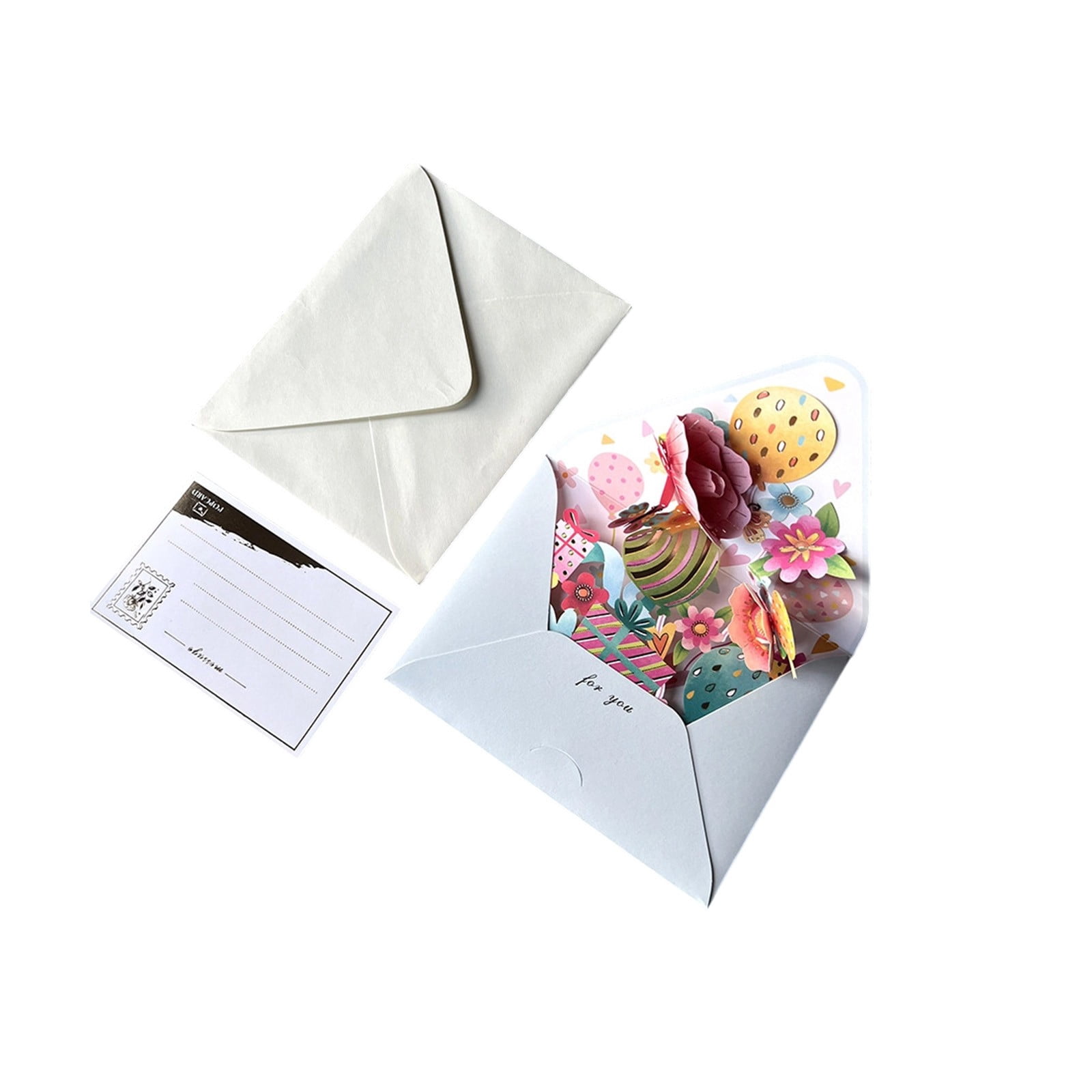 Interactive Cards Flower Card Greeting Cards for Mom's Day Graduation ...