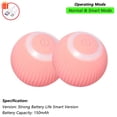 Interactive Cat Ball Toy - Automatic Rolling Ball with Tail ...