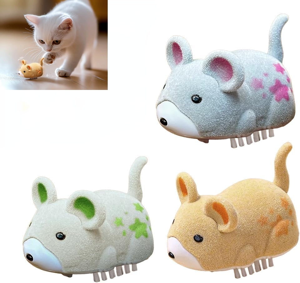 Interactive Cat Electric Hamster Toy, 2025 New Hamster Teaser That ...