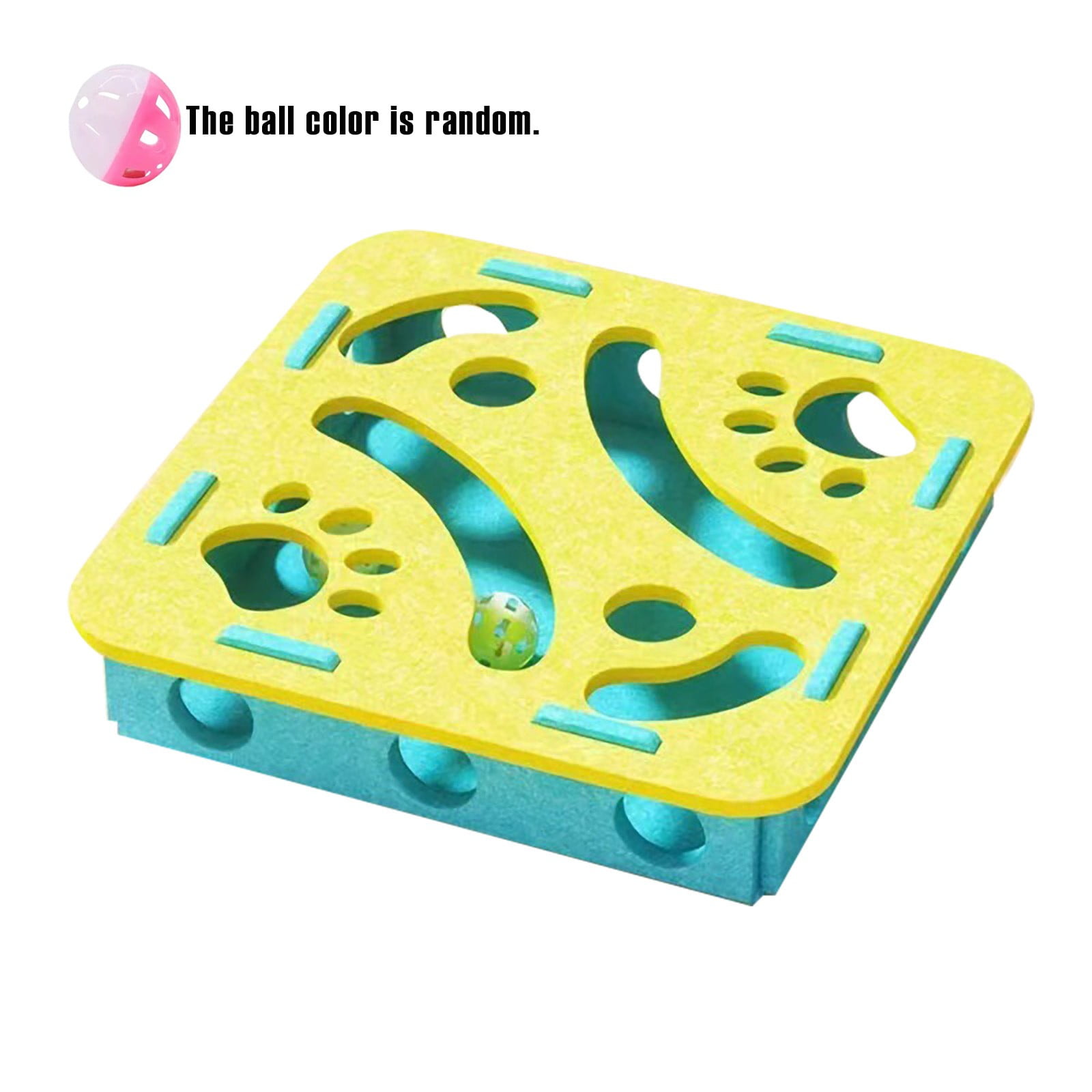 Interactive Cat Enrichment Maze Toy for Indoor Feline Mental ...