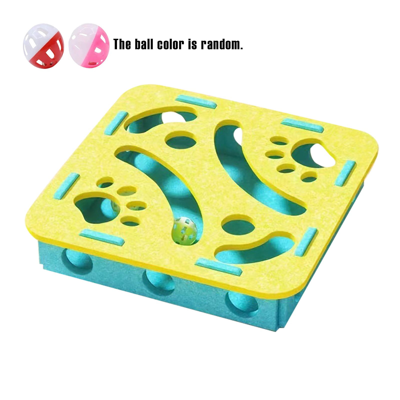 Interactive Cat Enrichment Maze Toy for Indoor Feline Mental ...